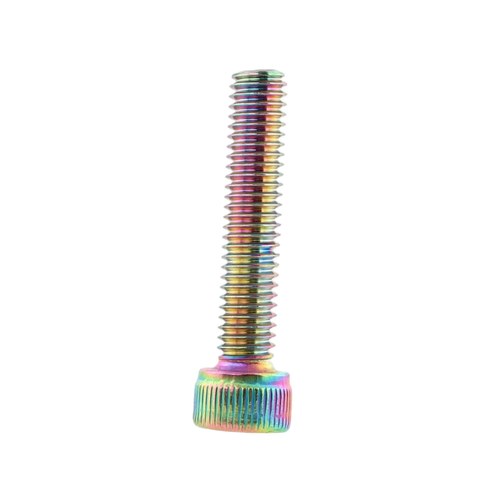 Durable Bike Headset Bolt, M6 Screw Fixing Bolt Stem Top Cap for ...