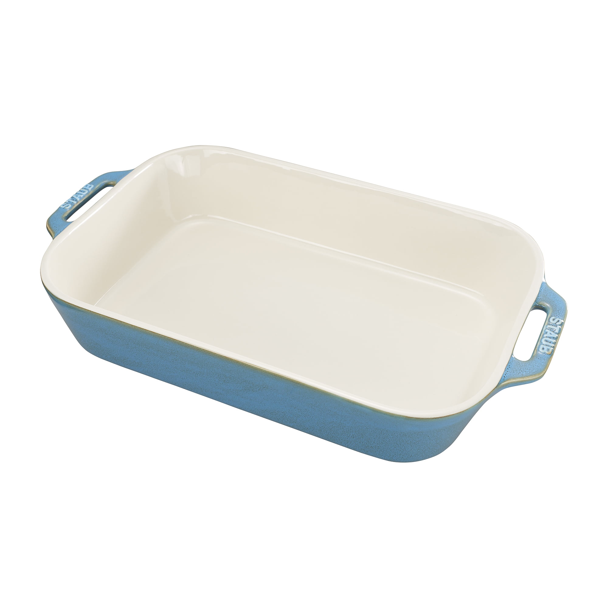 Staub Ceramic 13 X 9 Rectangular Baking Dish Rustic Turquoise staub-ceramic-13-x-9-rectangular-baking-dish-rustic-turquoise