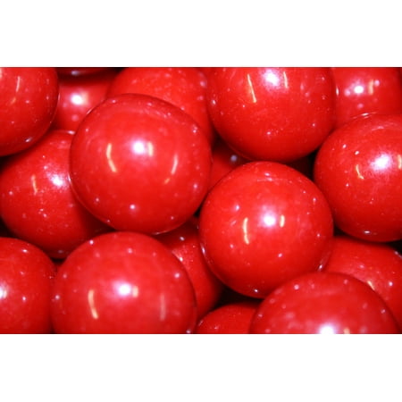 GUMBALLS RED 25mm or 1 inch (285 count), 5LBS - Walmart.com