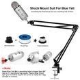 RockJam Microphone Arm: Upgradeable, 360 Pivot, Clip Included for ...