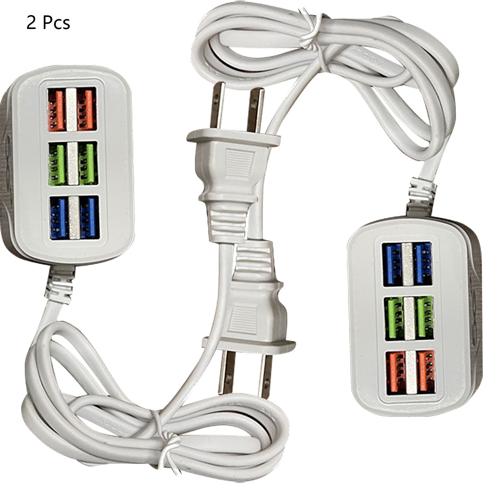 LA TALUS USB Power Strip,6 Ports USB Multifunctional Quick Charging ...