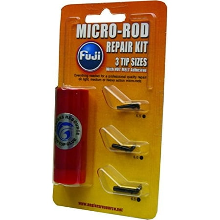 Fuji BMFRK4C Micro Rod Repair Kit with (3) Tips and Hot Melt Glue ...