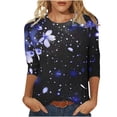Blmnix Cottagecore Oversized T Shirts for Women Stretch Floral Flowy ...