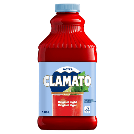 Mott's Clamato Original Light, 1.89L - Walmart.ca