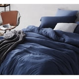 BYB Bare Bottom Comforter - Nightfall Navy - Queen - Walmart.com
