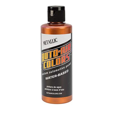 4 oz Airbrush Metallic Paint Color: Burnt Orange - Walmart.ca