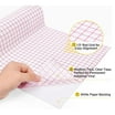 HTVRONT Transfer Tape for Vinyl - 12" x 10 FT w/Red Alignment Grid for ...