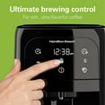 One Press Programmable Dispensing Drip Coffee Maker with 12 Cup ...