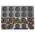 Wilton Perfect Results Non-Stick Mega Mini Fluted Tube Pan, 20-Cavity ...