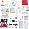 Deluxe Family Ready Home and Travel Professional First Aid Kit | 300-Piece Emergency Medical ...