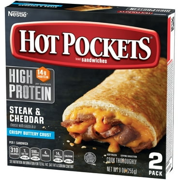 Hot Pockets Ham and Cheese, 8-Ounce (12 Count) - Walmart.com