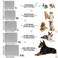 Agiufgs Pet Cooling Mat Polyester Fabric Dog, Cools Pets Without Water ...