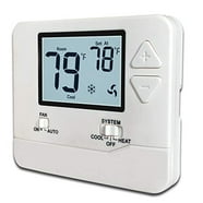 Honeywell TH5110D1006 Honeywell Non-Programmable Thermostat, Up To 1 ...