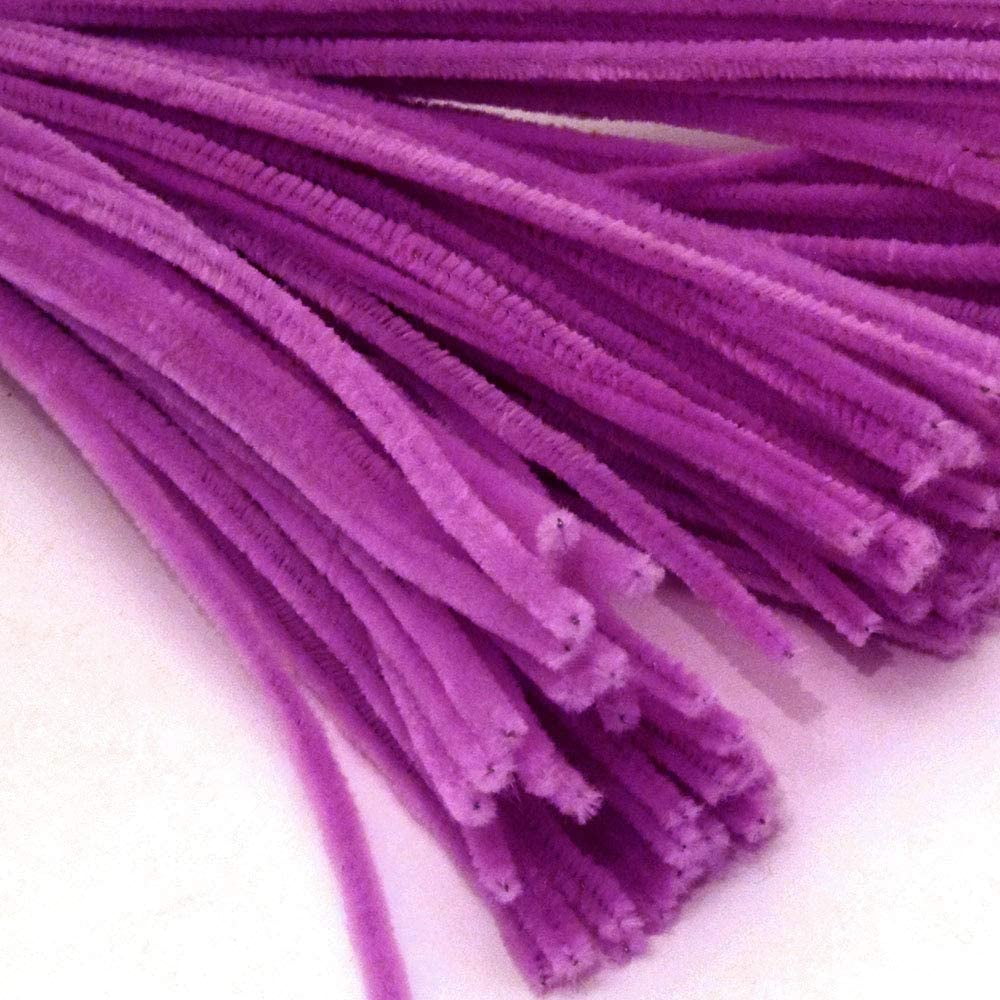 Chenille Stems, Pipe Cleaner, 12-inch (30-cm), 100-pc, Orchid - Walmart.com