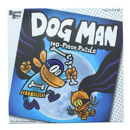 UNIVERSITY GAMES Dogman Blue 100 Piece Puzzle | Walmart Canada