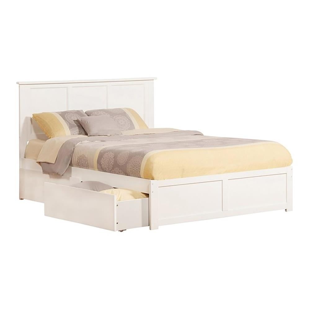Click here for Leo & Lacey Madison King Wood Platform Bed & Stora... prices
