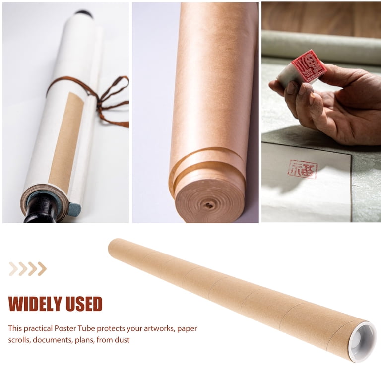 Art Tube Rflaueo Poster Tube Portable Expandable Paper Storage Tube ...