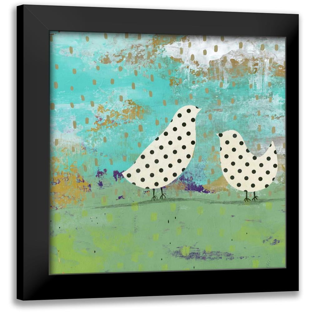 Ogren, Sarah 20x20 Black Modern Framed Museum Art Print Titled - Polka ...