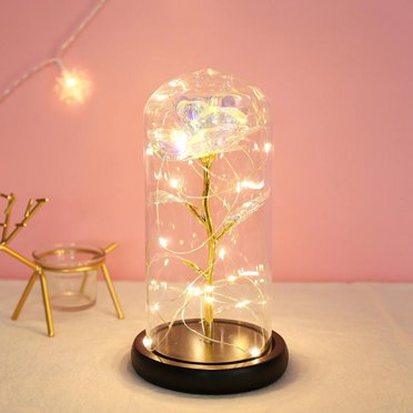 LED Glass Dome w/ Chrome Base - Walmart.com