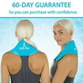 Vive Neck Ice Pack Wrap Reusable Gel Ice Pack For Neck Shoulders Cold Compress Therapy For