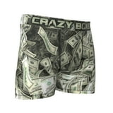 Crazy Boxer Cash Money Print Boxer Briefs-Small - Walmart.com