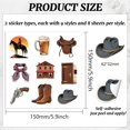 1 Set 16Pcs PVC Paper Sticker Labels Self-adhesion Mixed Shapes ...
