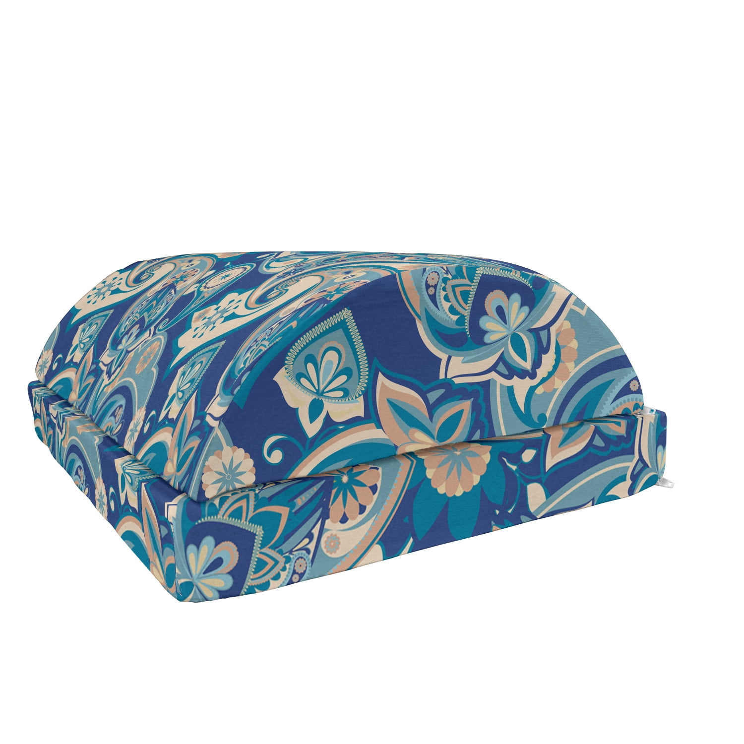 Paisley Foot Rest, Inspired Floral Persian Fashion Boho Art ...