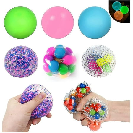Dna Stress Balls Fidget Toys - 6 Pack Sensory Stress Ball Nedo Fidget ...