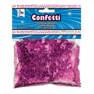 Metallic Foil Party Confetti, Multicolor, 10 oz - Walmart.com