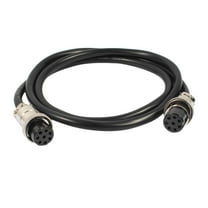 GX16 5 Pin Male/Female Head Aviation Socket Connector Electrical Cable 2m - Walmart.com