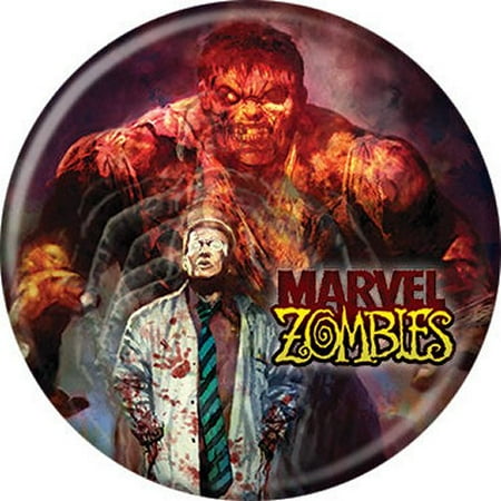 Marvel Comics Zombies Hulk & Bruce Banner Licensed 1.25 Inch Button ...