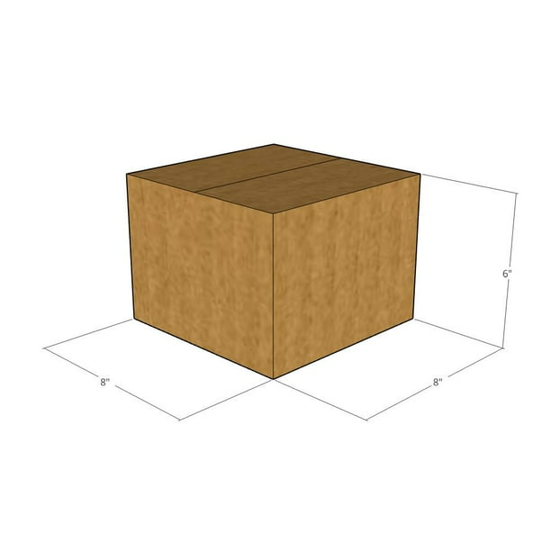 8x8x6 - 32 ECT Corrugated Boxes - New for Moving or Shipping Needs ...