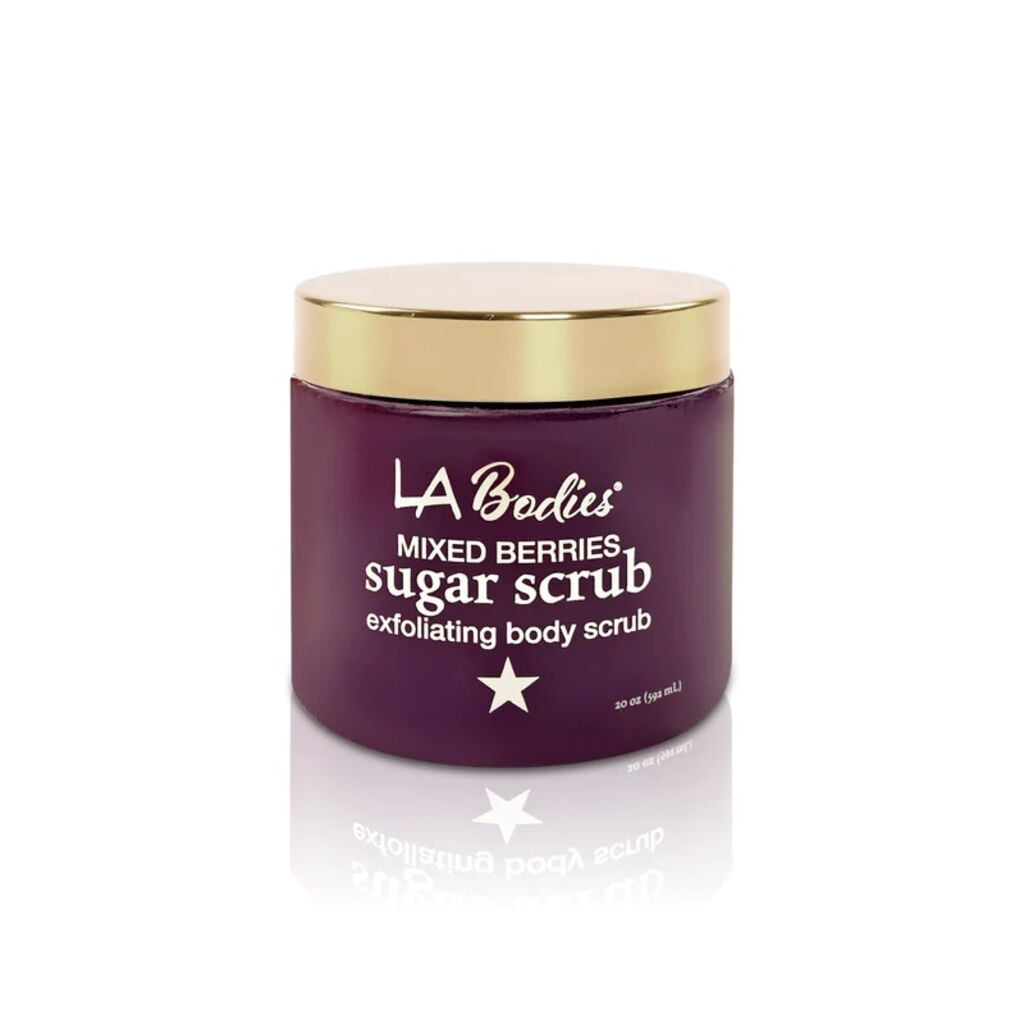 LA BODIES Sugar Scrub Exfoliating with Mix Berry and Other Natural ...