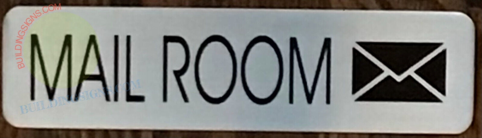 MAIL ROOM SIGN (2x7.75 BRUSH SILVER,ALUMINUM) -ref16822 - Walmart.com