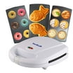 CucinaPro Electric Mini Donut Maker- Non-Stick, Makes 7 Small Doughnuts ...