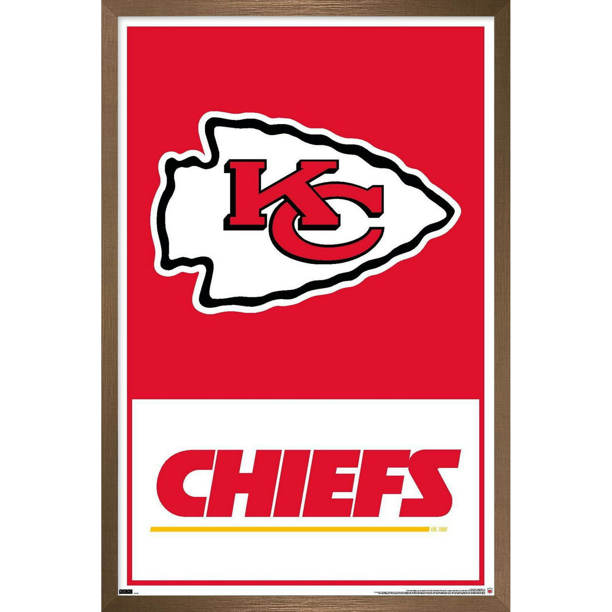 Click here for Trends International Nfl Kansas City Chiefs - Logo... prices