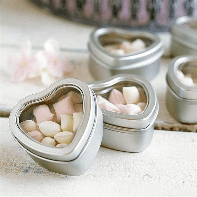 Metal Valentines Day Candy Boxes