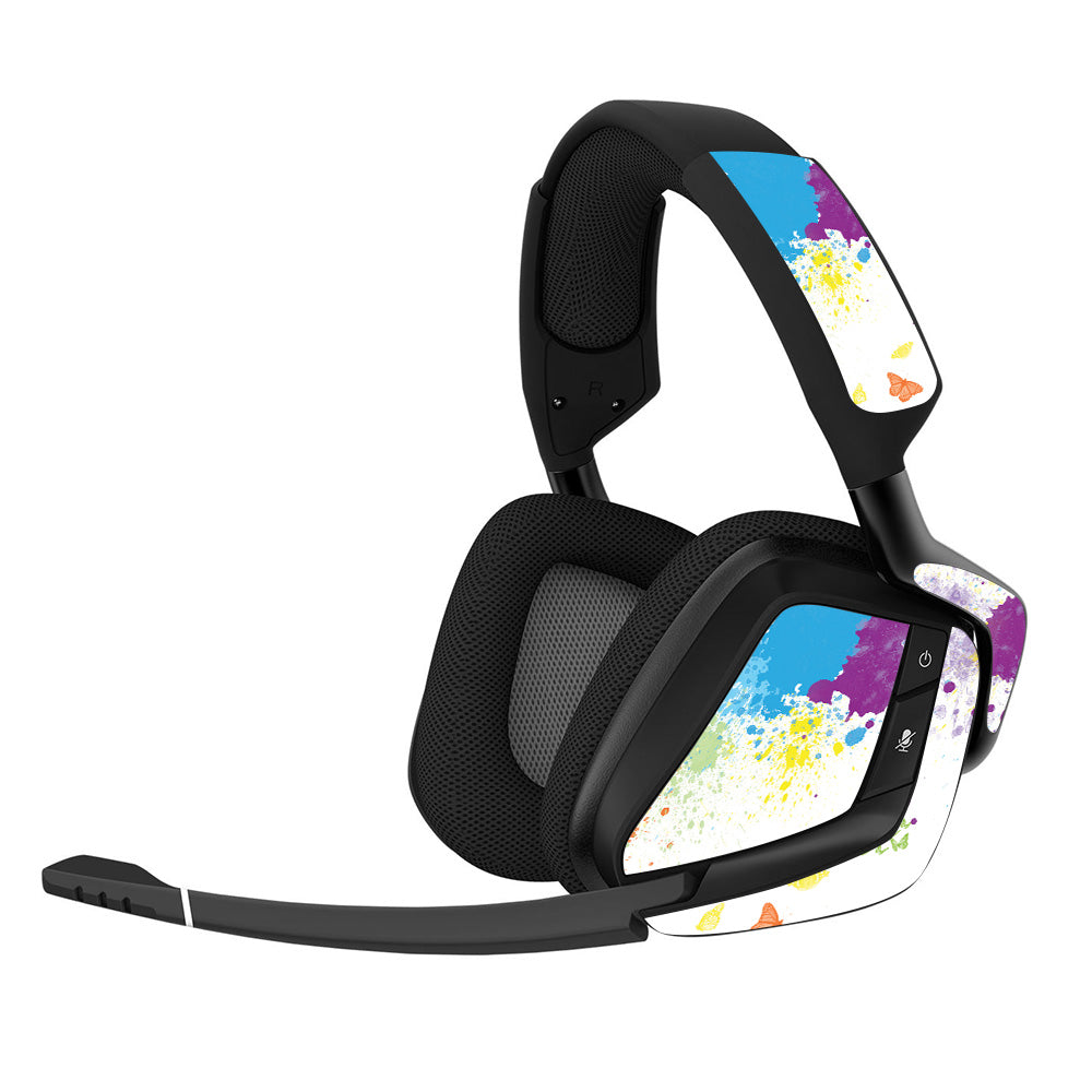 Skin Decal Wrap Compatible With Corsair Void Pro Gaming Headset Sticker ...