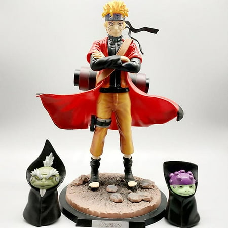 30cm Anime Naruto Shippuden Gk Uzumaki Naruto Action Figure Model With ...