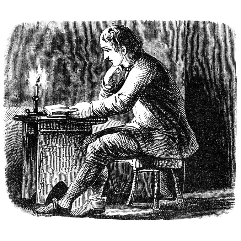 Benjamin Franklin As A Young Man