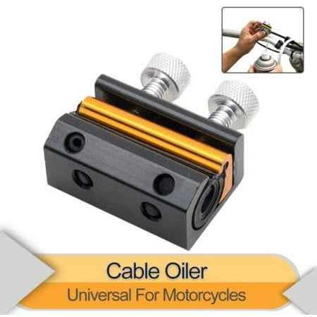 TOTMOX Dual Cable Oiler Lubricator Luber Tool Universal Twin-Clamp ...