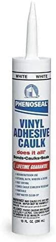 Phenoseal Vinyl Adhesive Caulk, 10 oz - Walmart.com