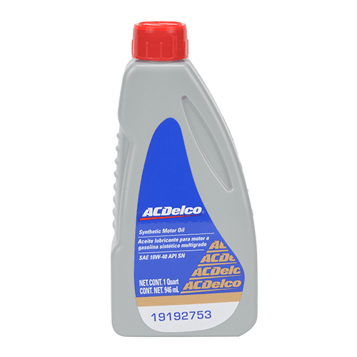 Aceite Sintetico ACDelco 10w40 Volumen 946ml | Walmart en línea