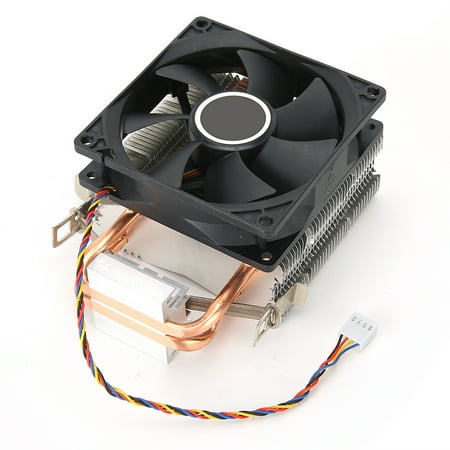 CPU Cooler,CPU Fan 4 Pin Mini CPU Cooler CPU Fan Performance Driven ...