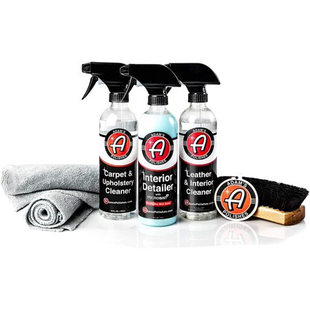Adam's Essentials Complete Car Detailing Upgraded Kit (Essential ...