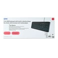 Onn+ USB Computer Keyboard with 104 Keys, 5 ft Cable, Windows and Mac ...
