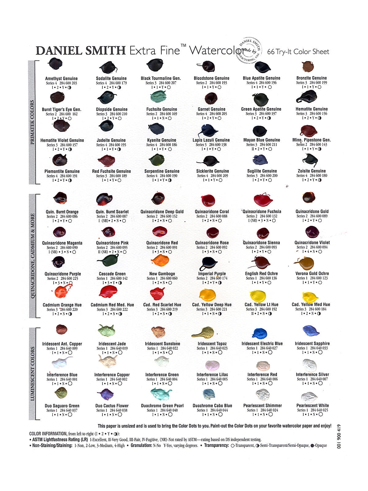 Watercolor Dot Cards 66 Dot Card (pack of 3) - Walmart.com