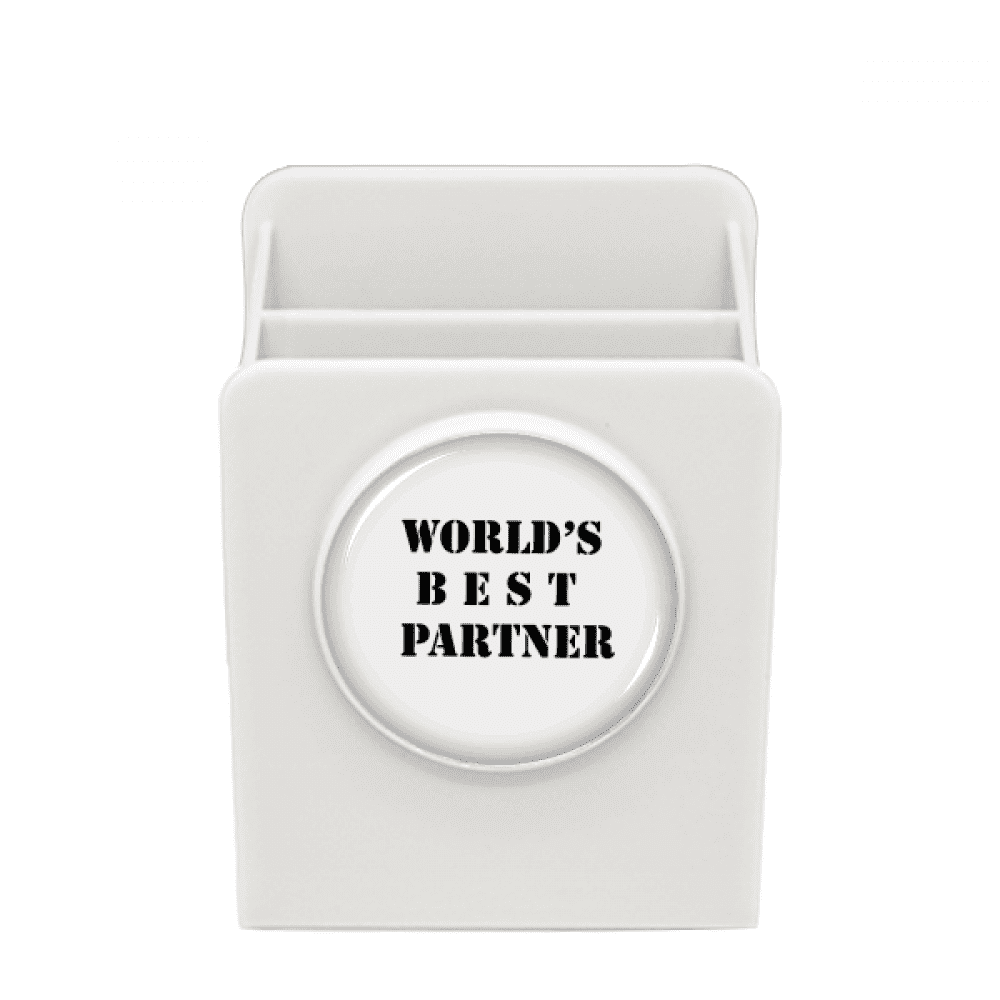 Best Partner Teammate Colleague Desk Pencil Holder Cup Pen Organizer ...