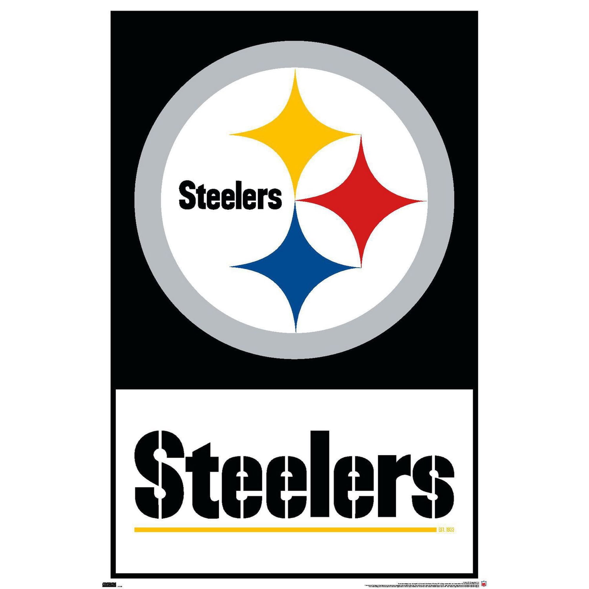 Click here for Trends International Nfl Pittsburgh Steelers - Log... prices