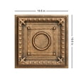 R47 - Romanesque Foam Glue-up Ceiling Tile in Antique Bronze (259.2 Sq ...